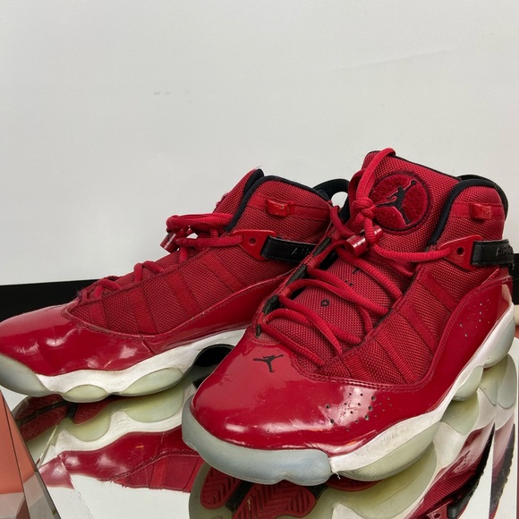Nike | Shoes | Nike Air Jordan Two3 Redwhite Sz Y85 | Poshmark
